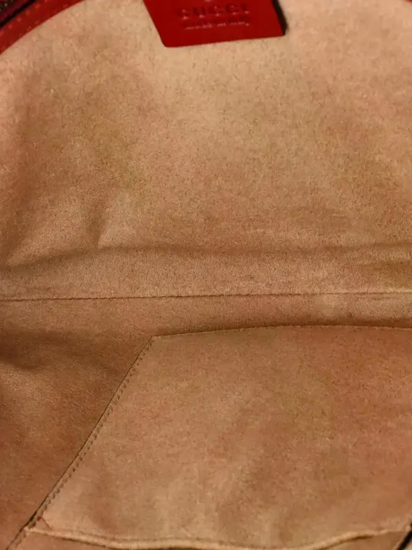 Gucci Queen Margaret Leather Clutch