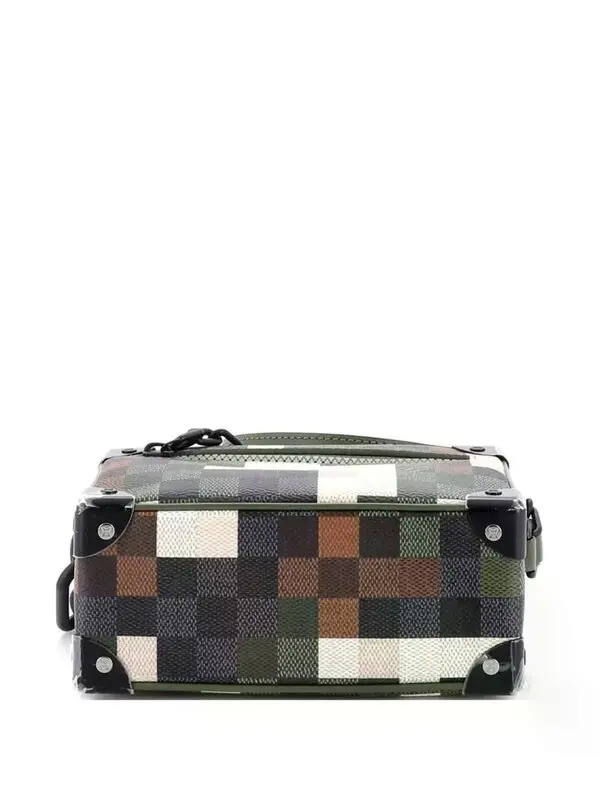 LOUIS VUITTON Soft Trunk Bag Damoflage Canvas Mini Crossbody - Green