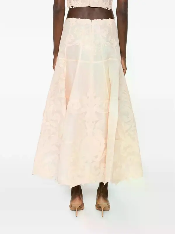 Zimmermann Floral-pattern Midi Skirt