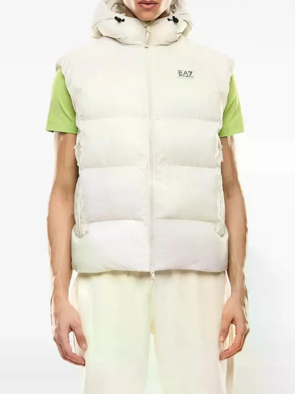 EA7 Hooded Padded Gilet