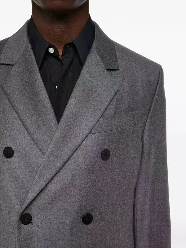 FERRAGAMO Double-breasted Wool Blazer