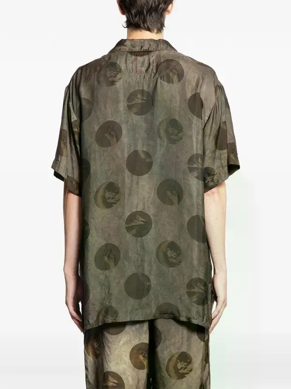 UMA WANG Terry Printed Shirt