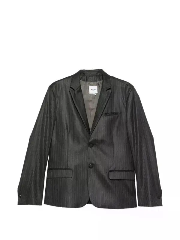 Moschino 2000s Pinstriped Blazer