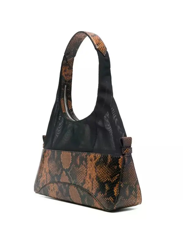 IRO PARIS Snakeskin-effect Mesh Tote Bag