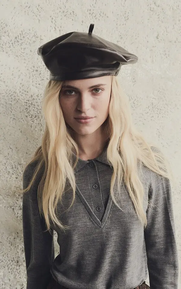 THE GARMENT Soho Beret - Black