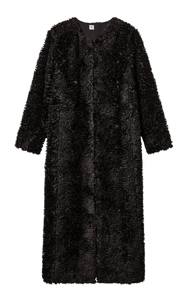 THE GARMENT Hydra Textured Coat - Black