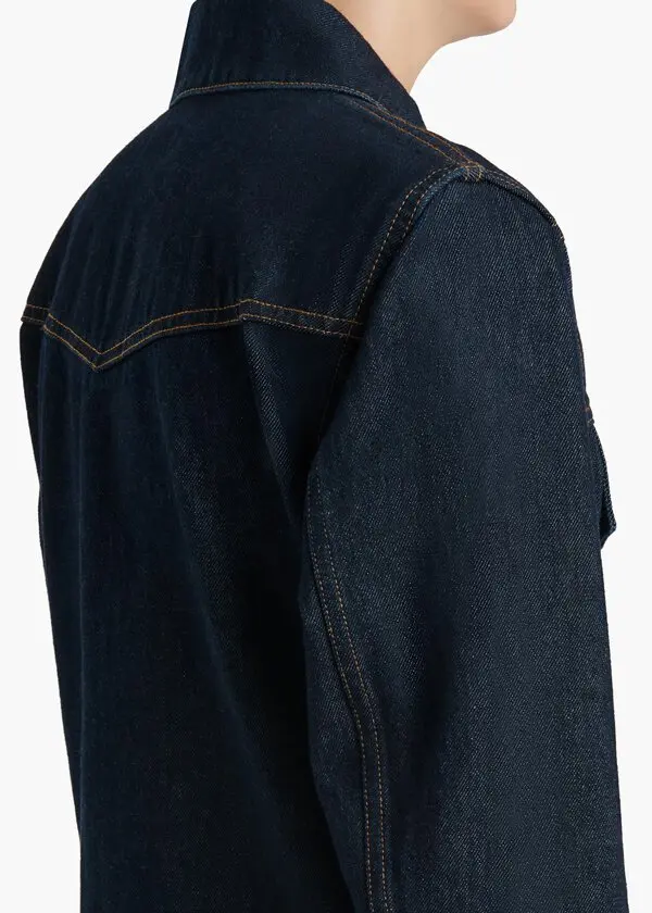 Khaite Augustine Denim Trucker Jacket