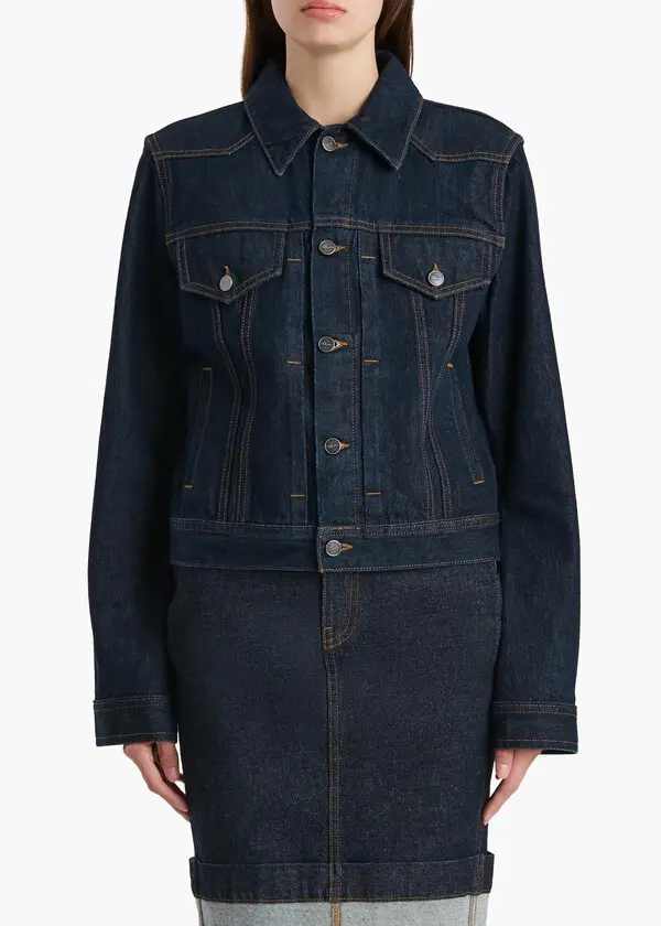 Khaite Trucker Jacket - Benson