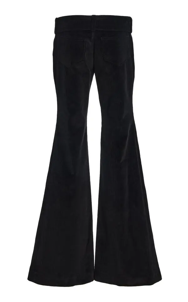 Françoise Clover Flared Cotton Pants