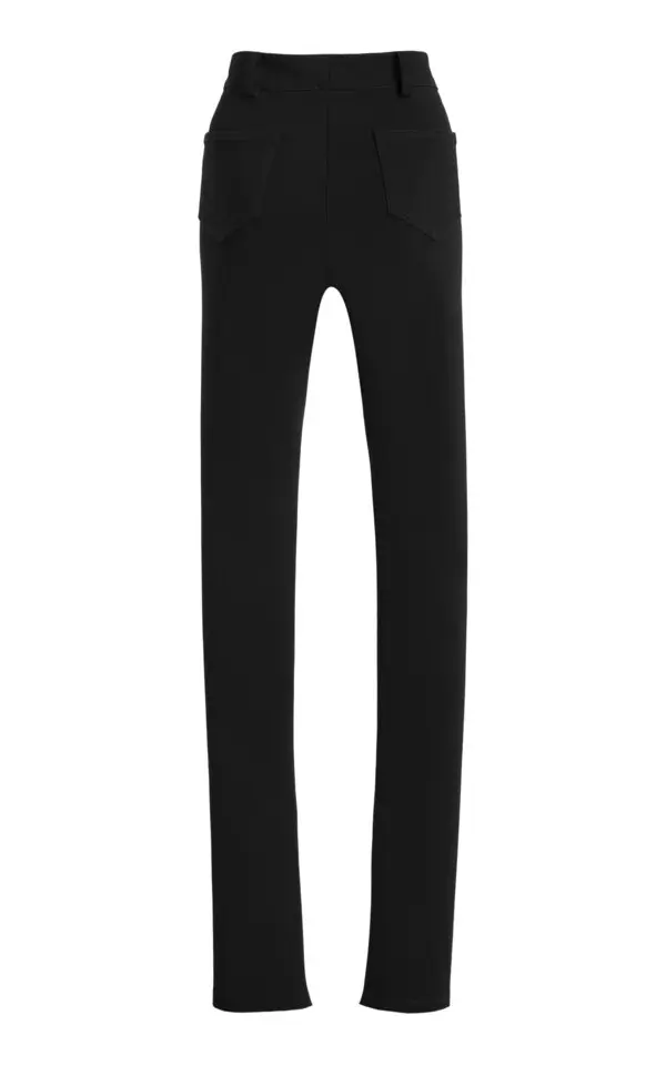 Françoise Winnie Straight Leg Pants - Black