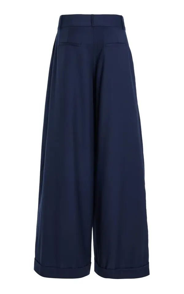 Françoise Mila Wool Wide-leg Pants