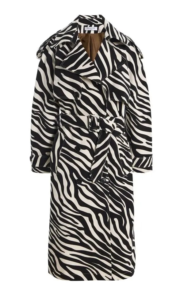 Françoise Giada Animal Printed Coat