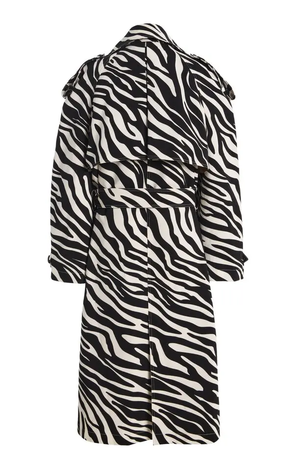 Françoise Giada Animal Printed Coat