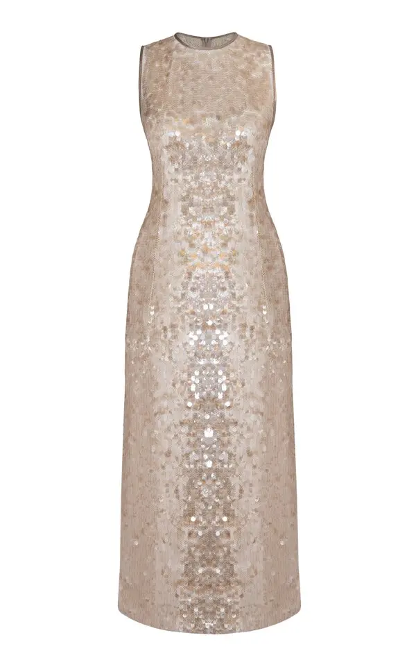 ALFIE Nori Sequined Midi Dress