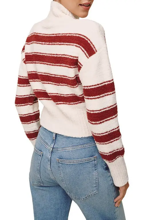 Bella Dahl Striped Turtleneck Sweater