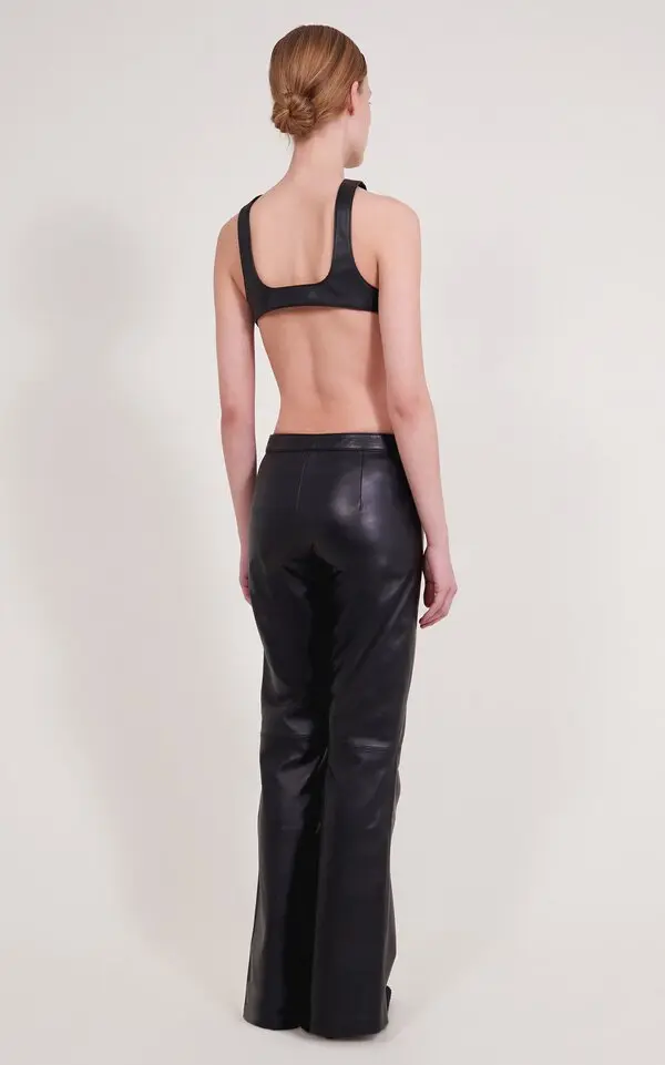 ALFIE Lamb Leather Bell Pants
