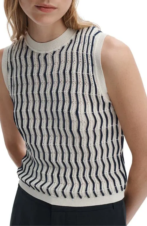 Rag & Bone Leslie Stripe Knit Vest