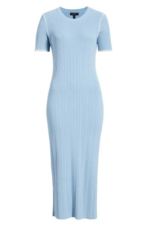 Rag & Bone Harper Ribbed Midi Dress