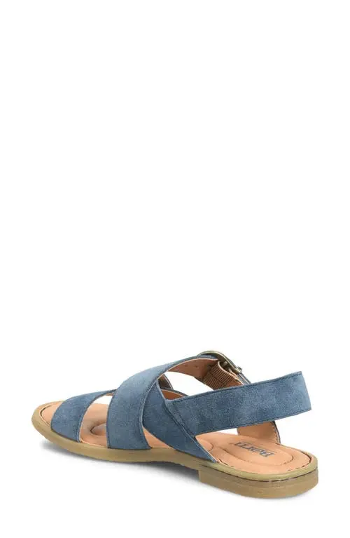 BØRN Beebe Sandal - Dark Blue Suede