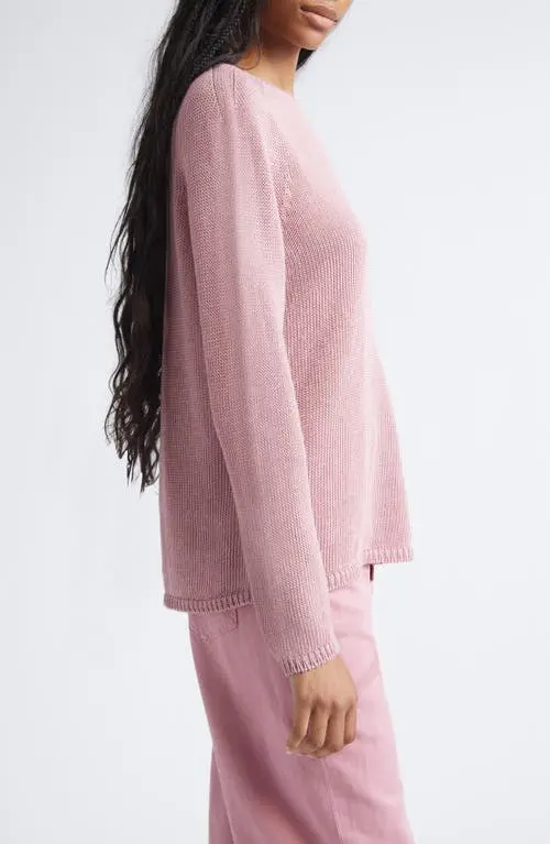 Max Mara Giolino Linen Sweater - Antique Rose