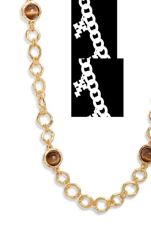 KARINE SULTAN Station Necklace - Gold