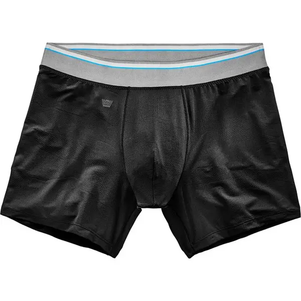 Mack Weldon Airknitx Hd Performance Boxer Briefs - True Black