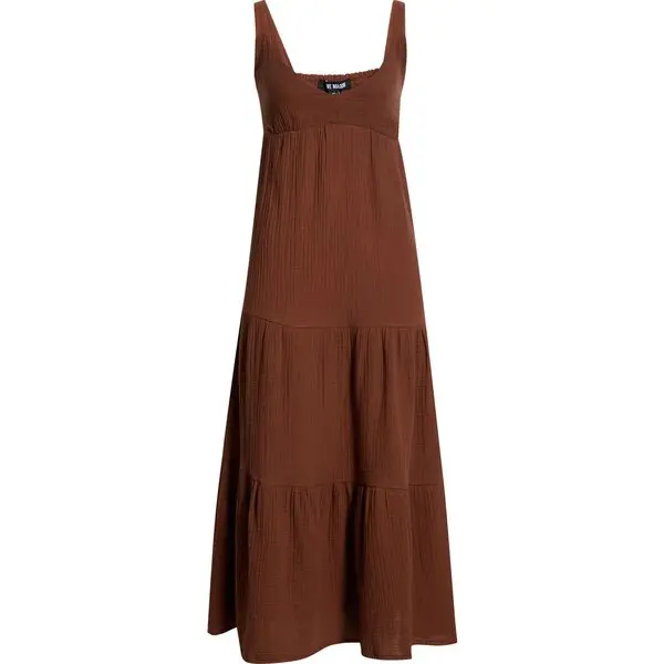 Steve Madden Elianna Sleeveless Midi Dress - Sorrel Horse