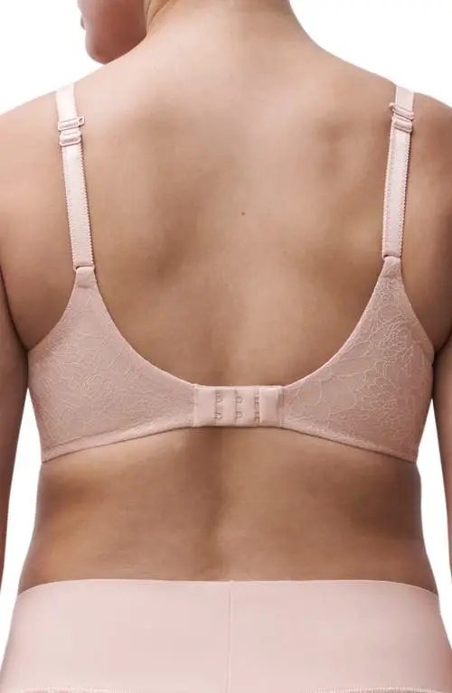 Chantelle Belle Underwire Sexy Solution Plunge Bra - Rose