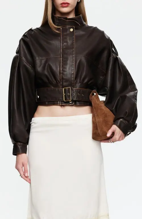 Lioness Gigi Faux Leather Jacket
