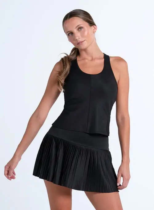 Lucky In Love Tempo Pleated Skirt