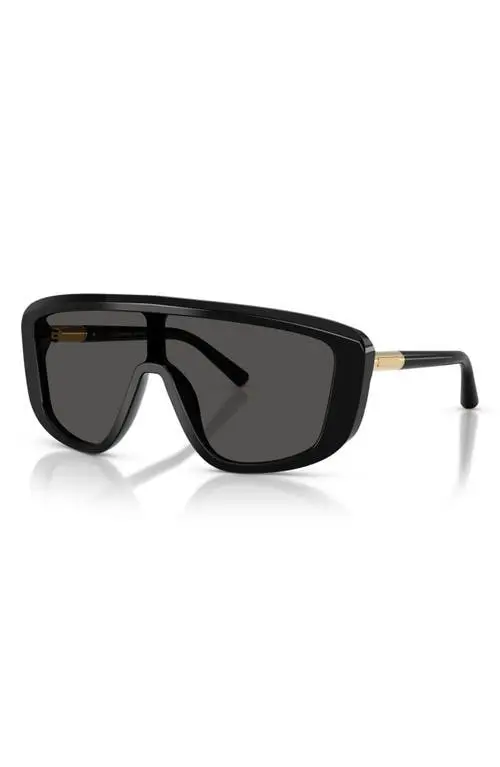 Dolce & Gabbana 128mm Rectangular Shield Sunglasses