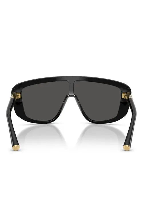 Dolce & Gabbana 128mm Rectangular Shield Sunglasses