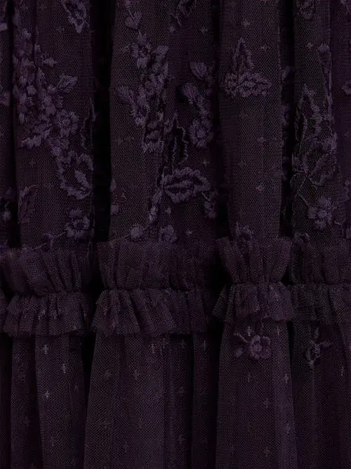 NEEDLE & THREAD Autumn Lace Ankle Gown