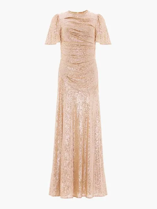 NEEDLE & THREAD Valentina Sequin Maxi Dress