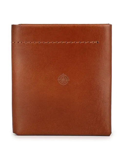 OLD TREND Celosia Genuine Leather Bi Fold Wallet - Brown