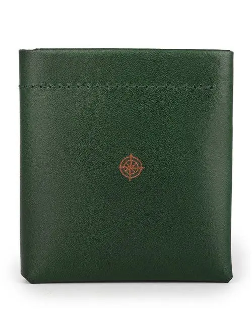 OLD TREND Celosia Genuine Leather Bi Fold Wallet - Kale