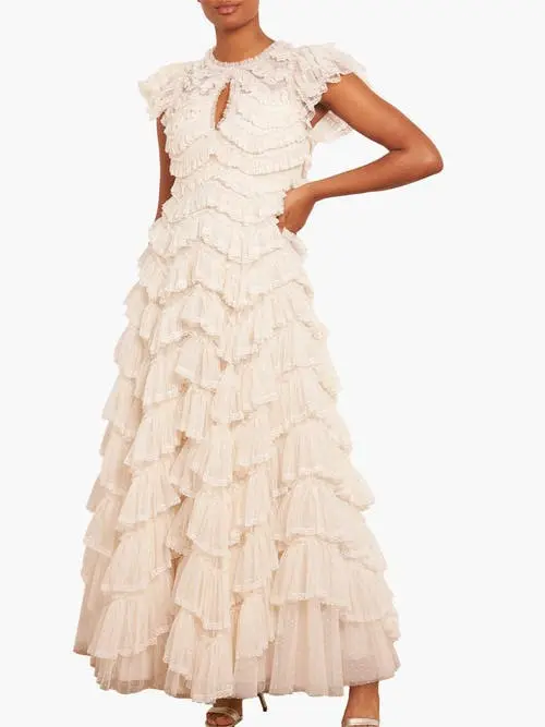 NEEDLE & THREAD Libby Lace Gown