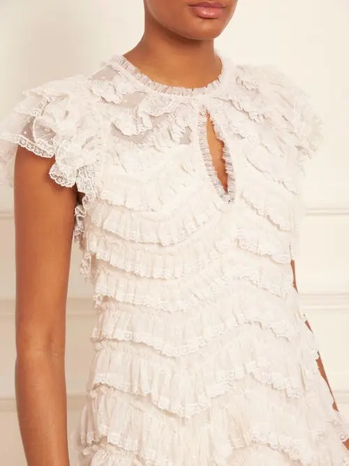 NEEDLE & THREAD Libby Lace Gown