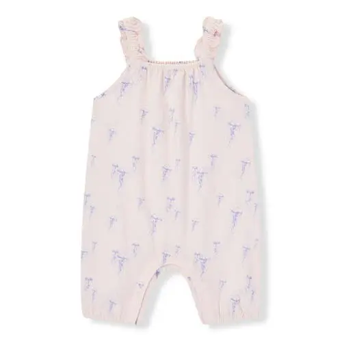 MILKBARN Printed Bubble Romper - Sunset Jellyfish