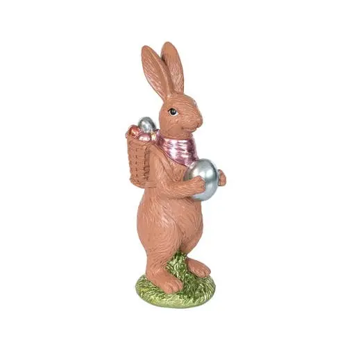 GALLERIE II Chocolate Medium Easter Rabbit Figurine - Beige