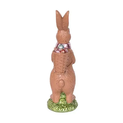 GALLERIE II Chocolate Medium Easter Rabbit Figurine - Beige