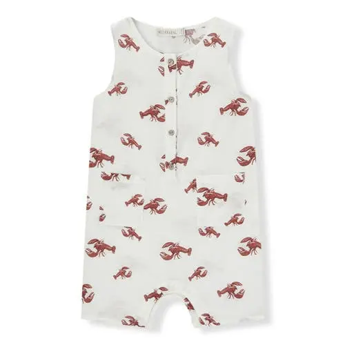 MILKBARN Tank Top Shortall - Cream Lobster