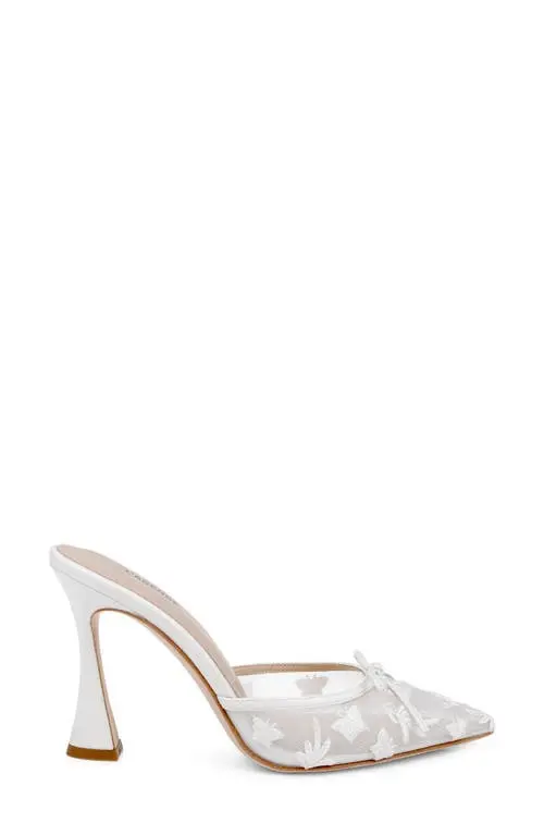 L'Agence Prasad Pointed Toe Mule - Ecru