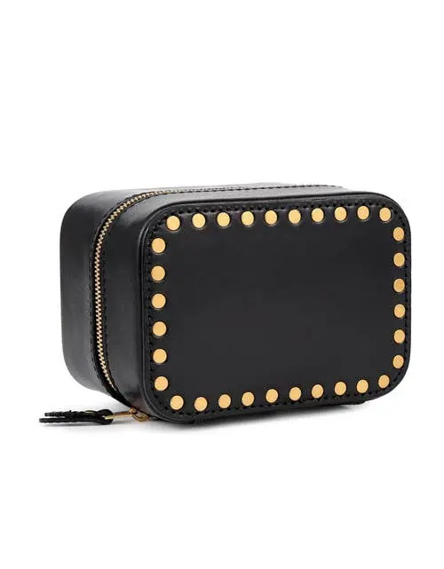 OLD TREND Jewelry And Watch Genuine Leather Travel Box