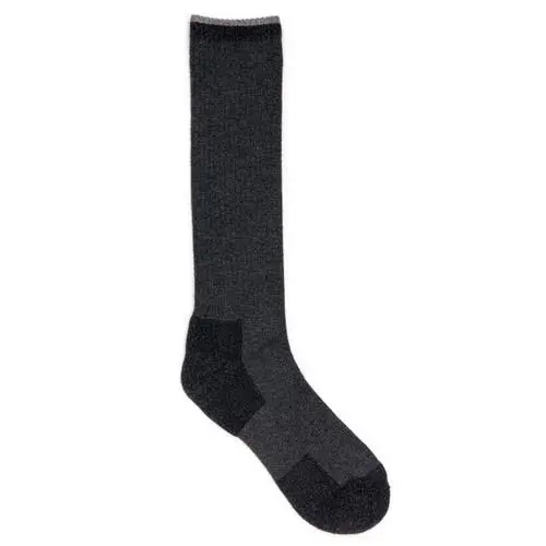 RUFF N TUFF Over The Calf Merino Blend Work Wear Socks - Black Heather