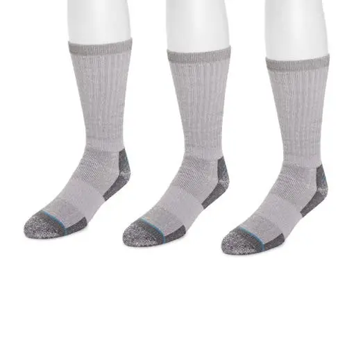 RUFF N TUFF Work Wear Cotton Crew Socks 3 Pair Pack