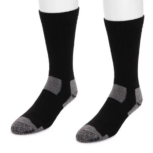 RUFF N TUFF Work Wear Steel Toe Crew Socks 2-pair Pack