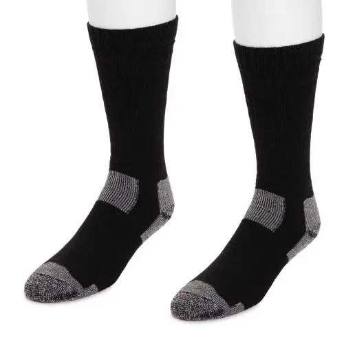 RUFF N TUFF Work Wear Steel Toe Crew Socks 2-pair Pack