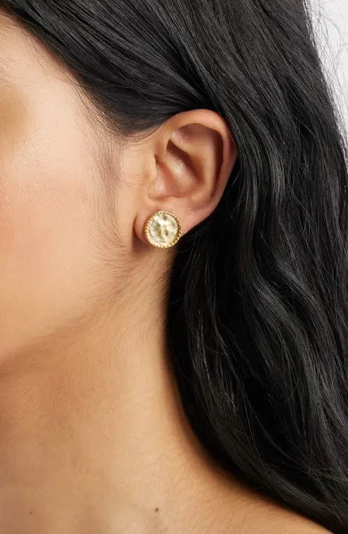 KARINE SULTAN Dotty Stud Earrings - Gold
