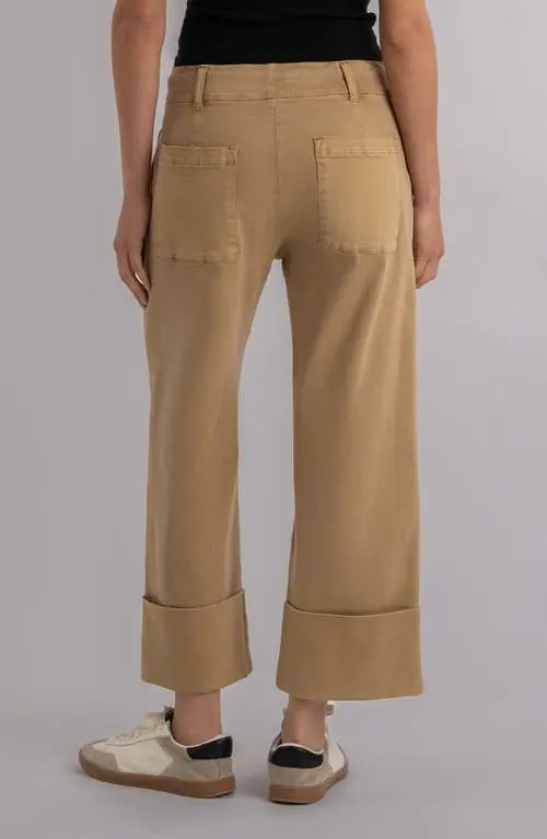 Kut From The Kloth High Waist Straight Leg Twill Pants